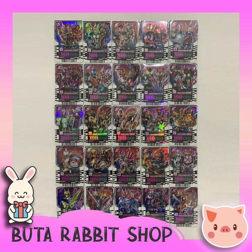 (Sẵn HCM) (L - PR) THẺ BÀI RIDER CARD KAMEN RIDER GOTCHARD RIDE CHEMY ...
