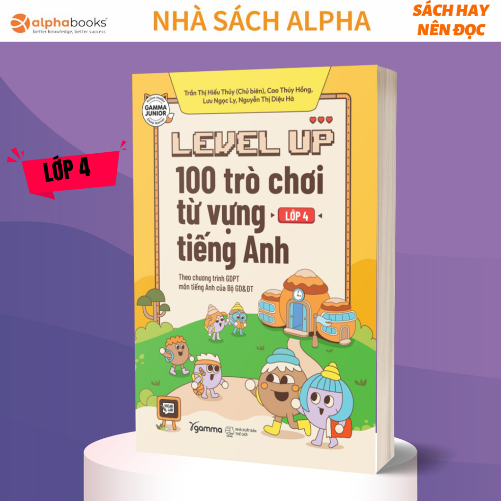 Sách Level Up – 100 trò chơi từ vựng tiếng Anh Lớp 4 | Shopee Việt Nam