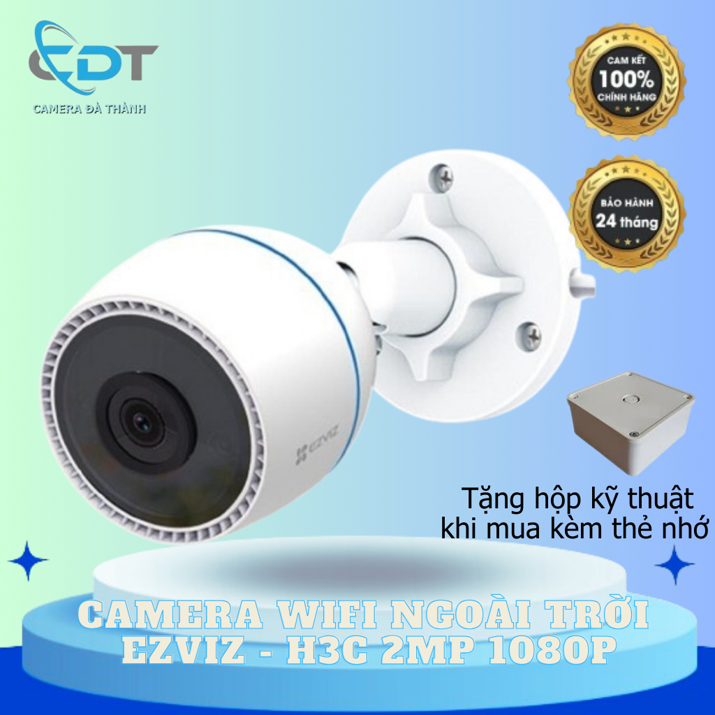 Camera ngoài trời Ezviz H3C 2MP, C3N 2MP, H3C 3MP | Shopee Việt Nam