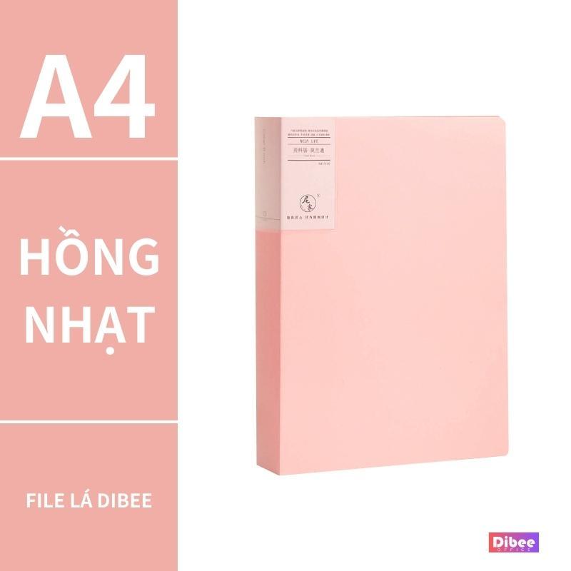 File đựng tài liệu A4 DiBee, nhiều ngăn 10, 20, 30, 40, 60, 80, 100 ...
