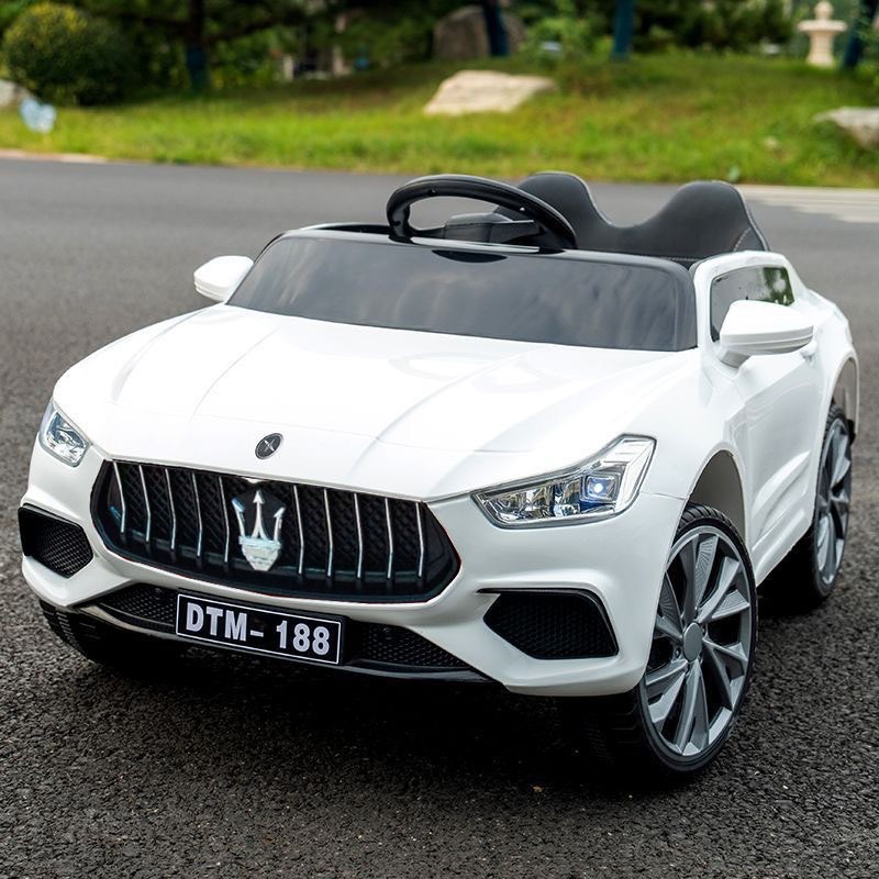 Xe ô tô điện Bánh Cao Su - Ghế Da Maserati DTM 888 | Shopee Việt Nam