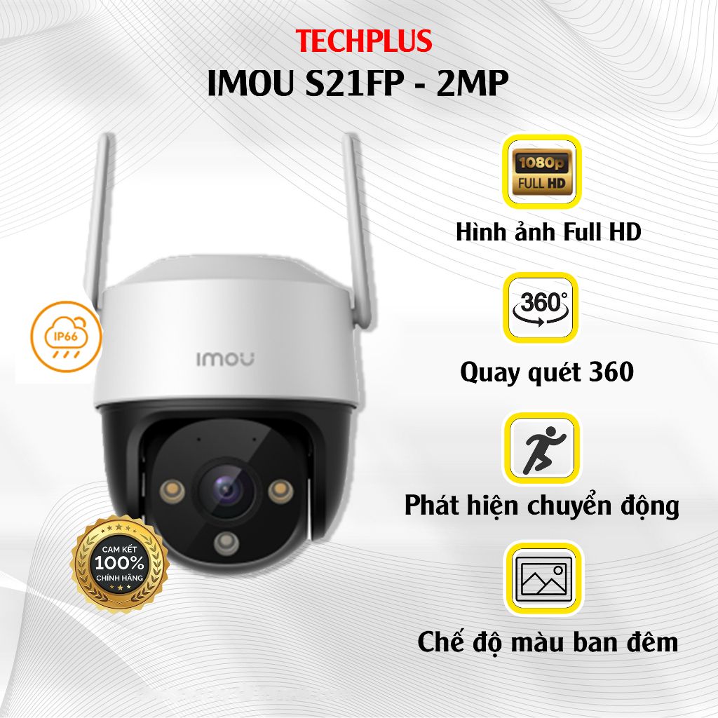 Camera Wifi PTZ Imou S21FP 2MP (1080P) Chính Hãng Bảo Hành 2 năm ...