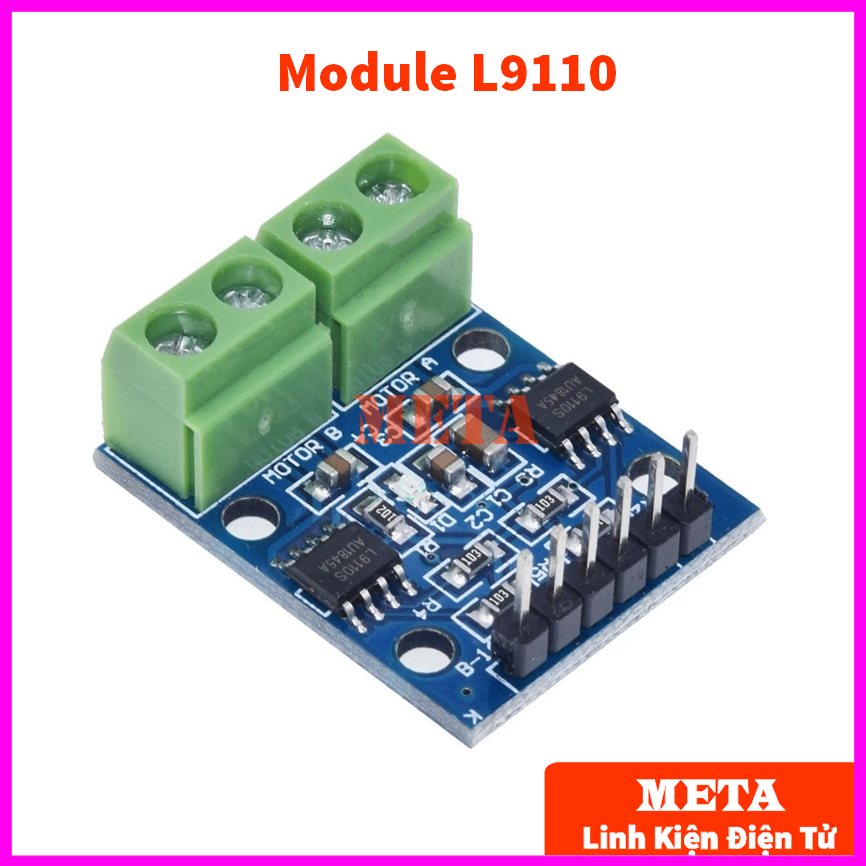 Module L9110 mạch cầu H, điều khiển động cơ DC/động cơ bước 2.5V-12V 0.8A | Shopee Việt Nam