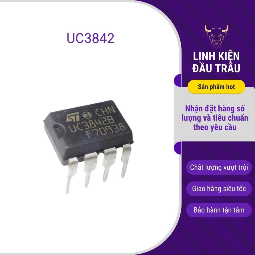 IC nguồn UC3842 UC3842B chất lượng cao Linh Kiện Đầu Trâu. | Shopee Việt Nam