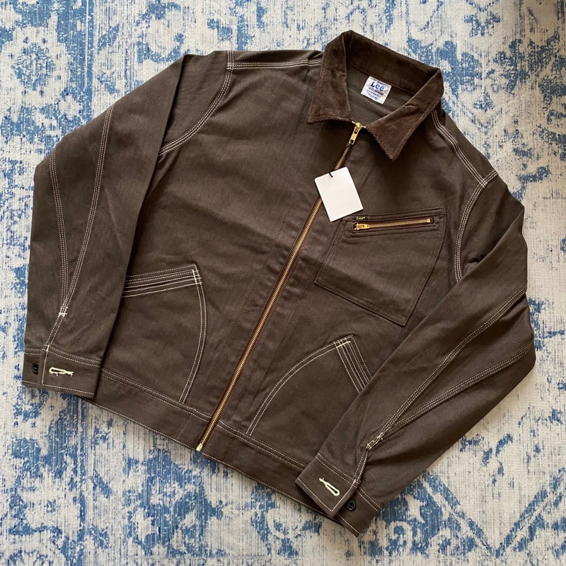 Áo khoác Work Jacket Form Boxy 5 Màu LEE Xuất Nhật Bản Chính Hãng ...