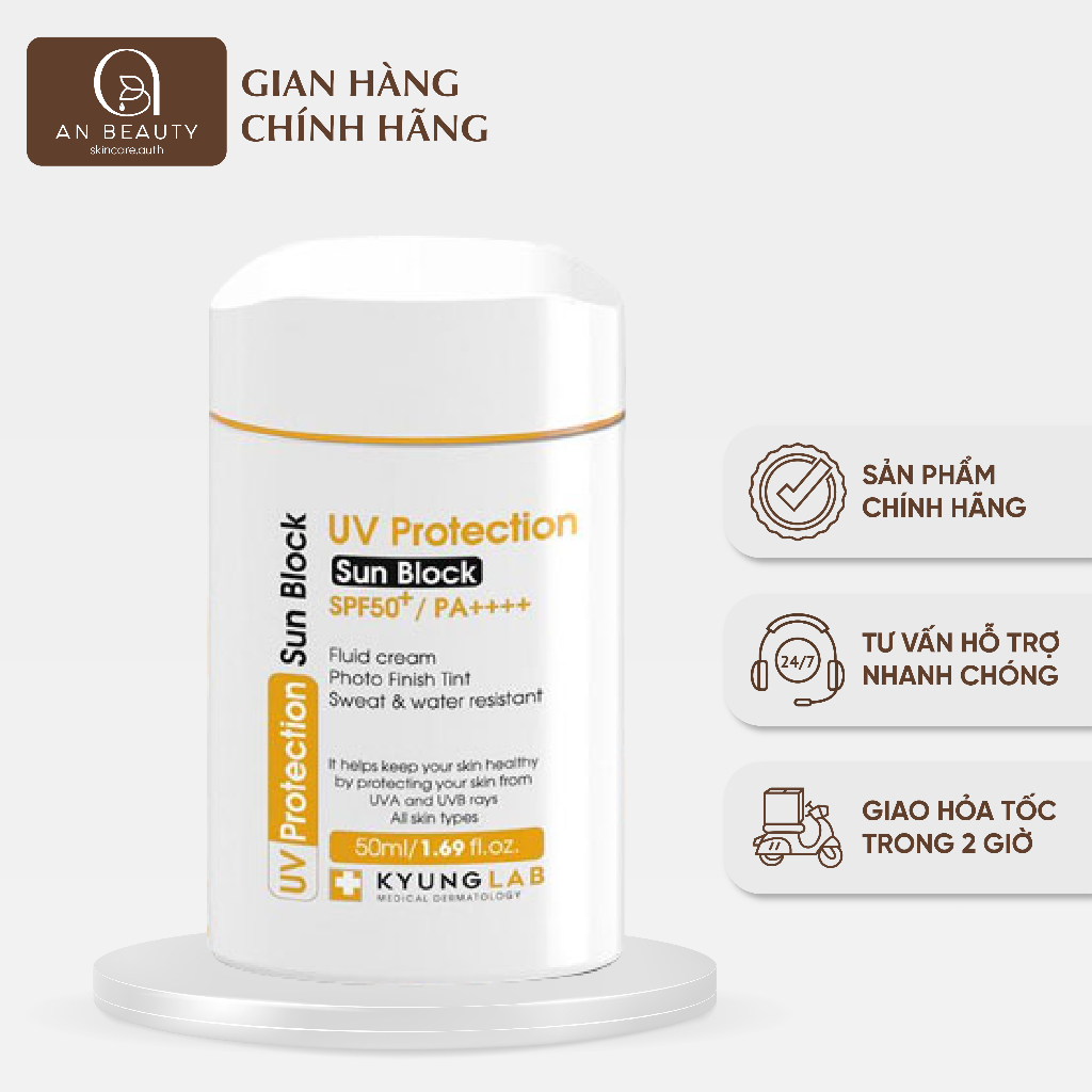 Kem Chống Nắng KYUNGLAB UV PROTECTION SUN BLOCK 6 Màng Lọc Thế Hệ Mới ...