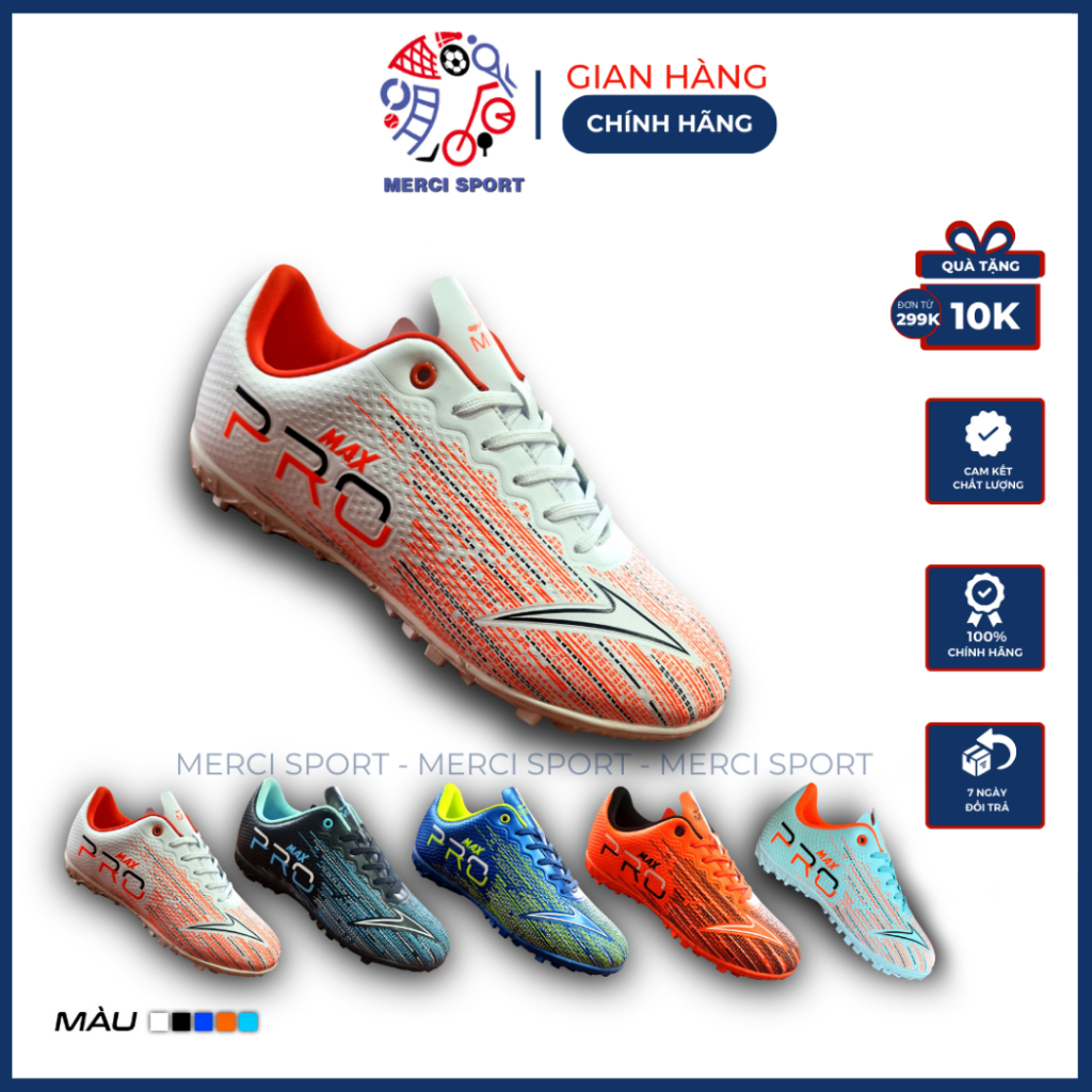 Giày Đá Bóng, Giày Đá Banh MIRA PRO MAX Chính Hãng Đế Cao Su TF Chống ...