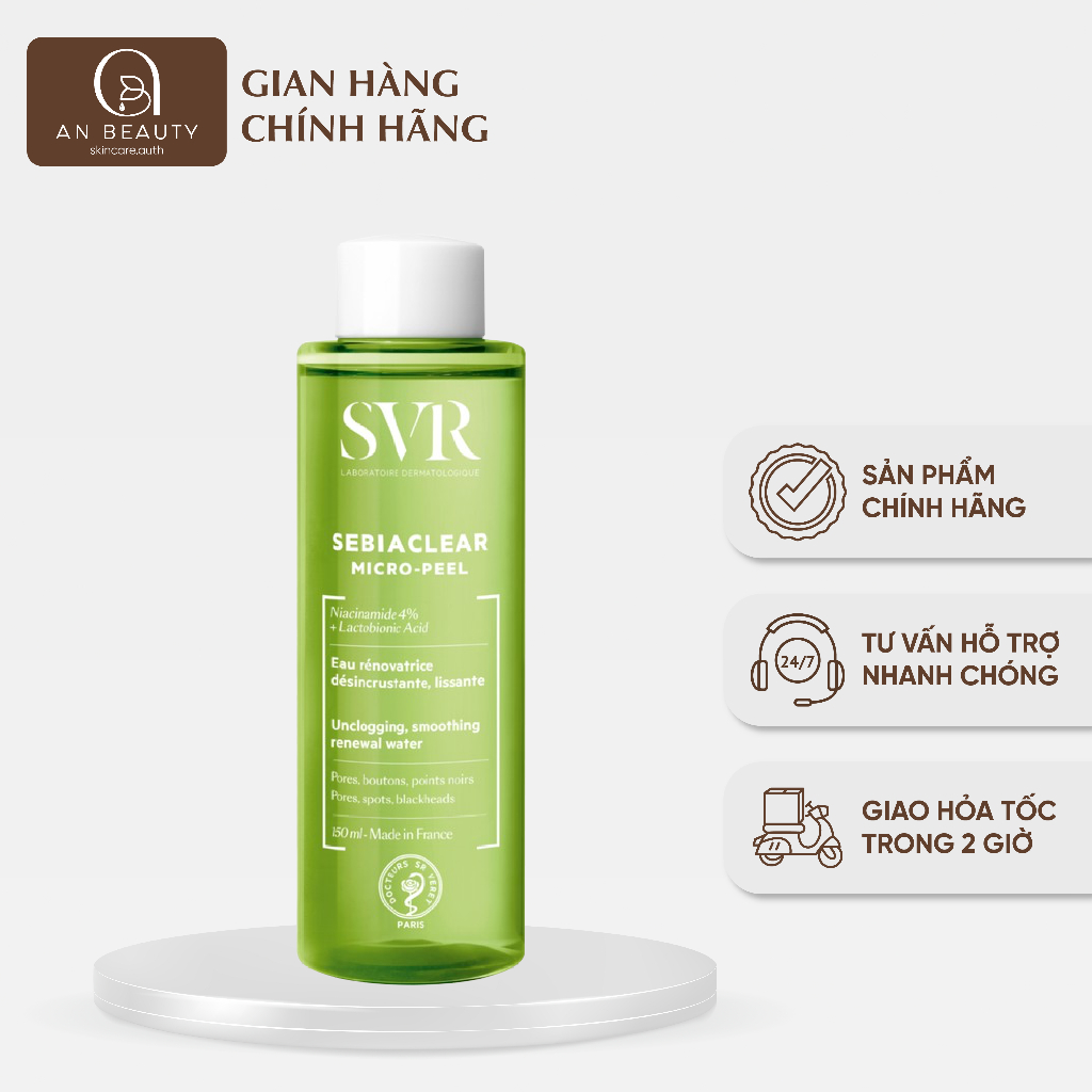[CHÍNH HÃNG] TONER SVR SEBIACLEAR MICRO PEEL Se Khít Lỗ Chân Lông, Giảm ...