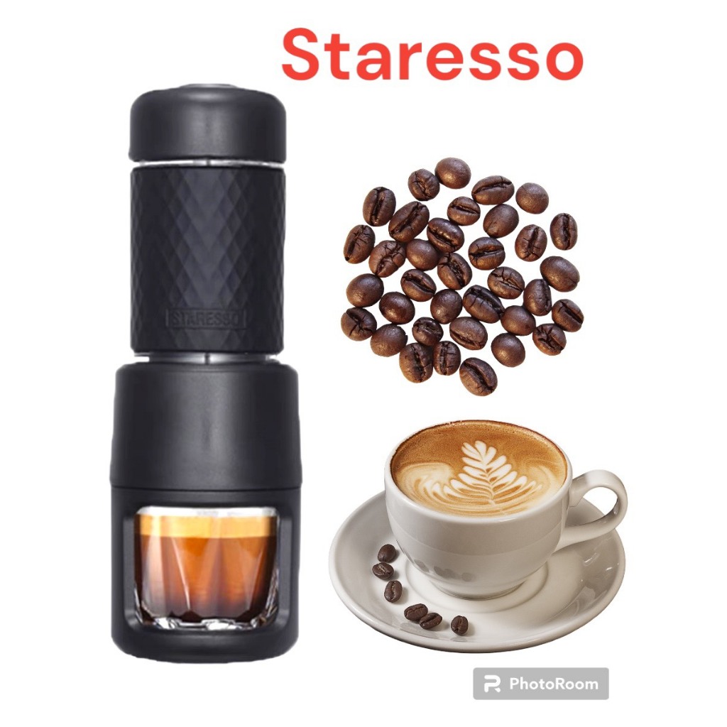 Máy pha cà phê cầm tay mini STARESSO SP-200 máy pha cafe mini BASIC áp lực 20 bar di động ...