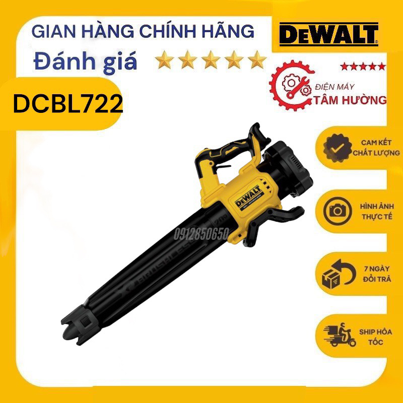 Thổi lá 20v Dewalt Dcbl722 - Hàng nhập mỹ | Shopee Việt Nam