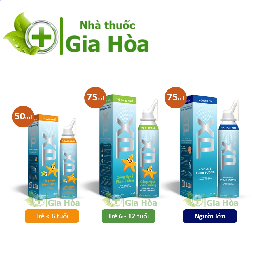 Dung dịch nước biển sâu xịt vệ sinh mũi Xisat XP (Cao cấp) trẻ em ...