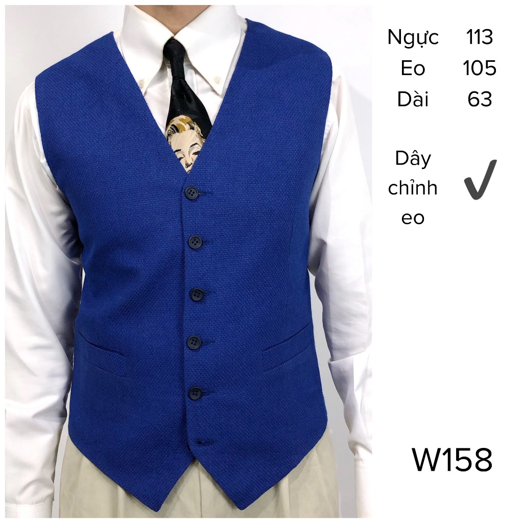 (48 mẫu) Áo gile vest họa tiết cho nam màu sáng / áo ghilê vintage hàng ...