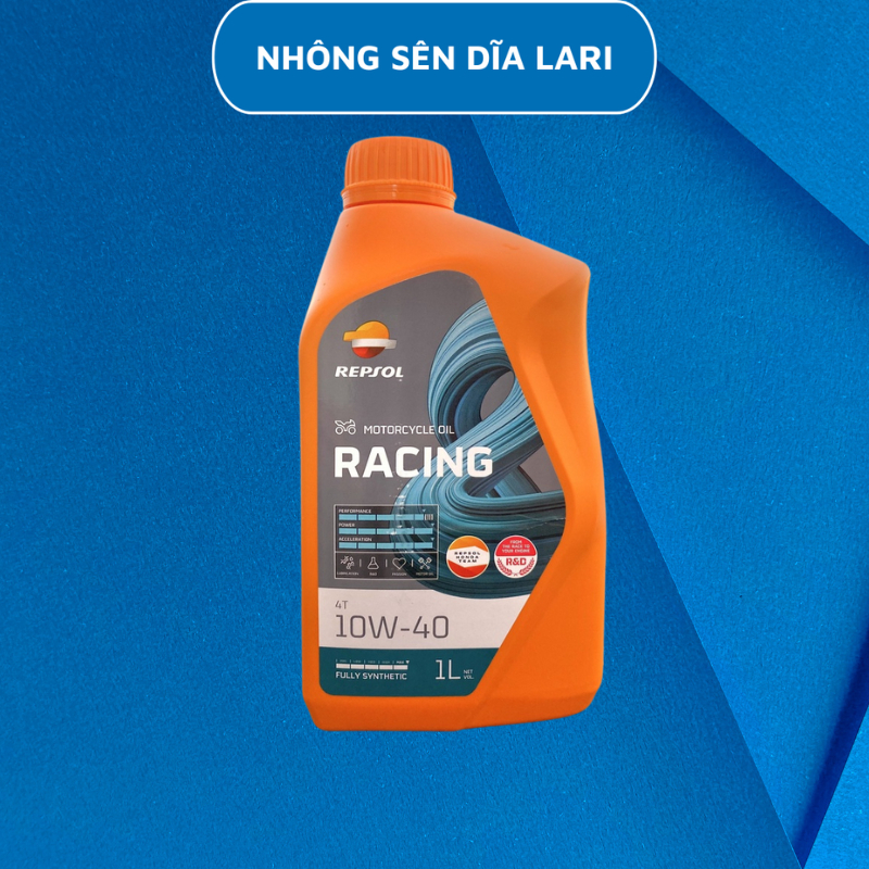 Nhớt Repsol Racing 10w40 1L- Nhớt xe số xe côn tay cao cấp - NSD LARI ...