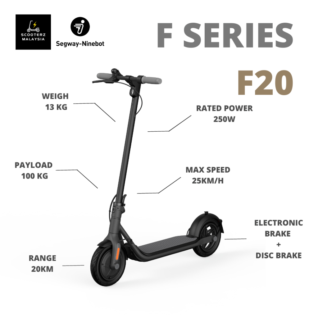 Xe Điện Scooter Segway Ninebot F20 | Shopee Việt Nam