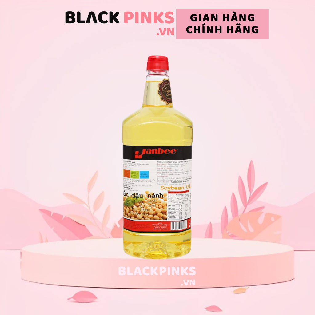 Dầu đậu nành tinh luyện Janbee chai 2 Lít | Shopee Việt Nam