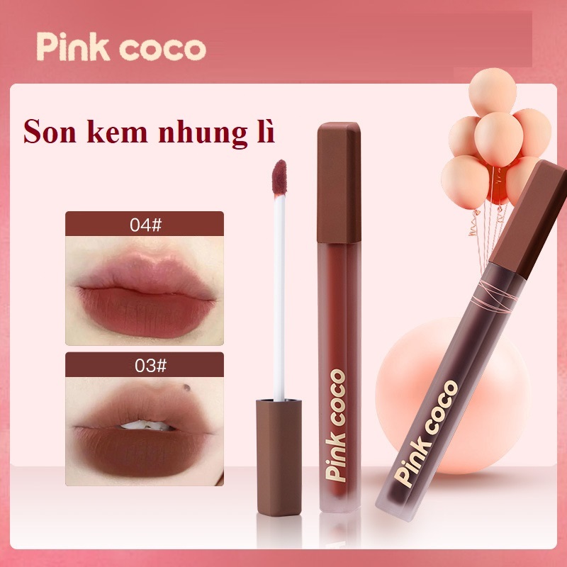 Son Môi Pink Coco Màu Satin Bền Màu Lâu Trôi Chất Nhung Mịn jingjie.vn ...