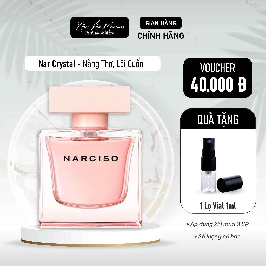 Nước Hoa Nữ Chính Hãng Nar Cristal Lọ Chiết 2ml/5ml/10ml - Nước Hoa ...