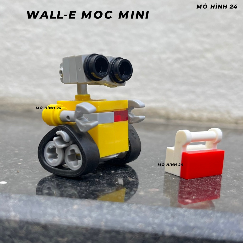 Đồ chơi lắp ráp xếp hình Wall-E MOC MINI WALL e người máy robot biết ...