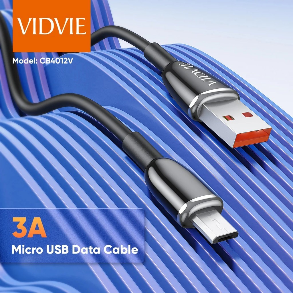 Cáp data & sạc nhanh 1m output 2.1A USB to Type C Vidvie CB411 | Shopee ...