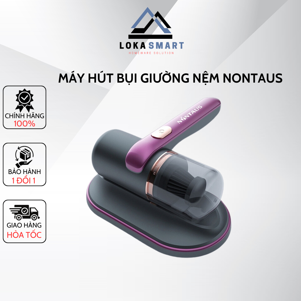 Máy Hút Bụi Giường Nệm NONTAUS Cầm Tay Không Dây Diệt Khuẩn UV, Máy Hút ...