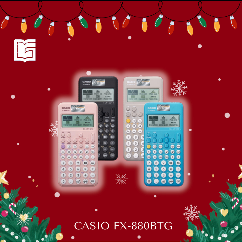 Máy Tính Khoa Học CASIO FX-880 BTG [ Bảo hành 7 năm ] | Shopee Việt Nam