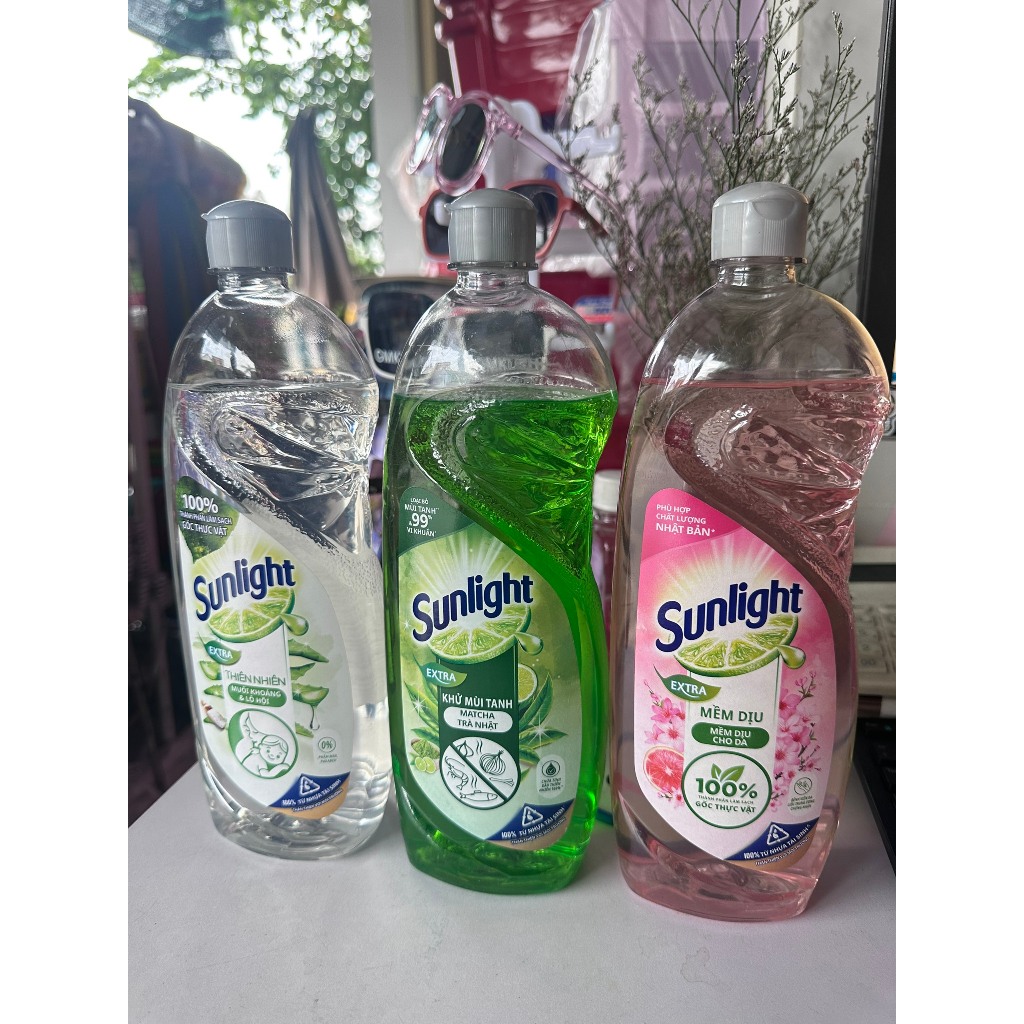 Túi, Chai nước rửa chén Sunlight (400-750ml) đủ các hương (chính hãng) | Shopee Việt Nam