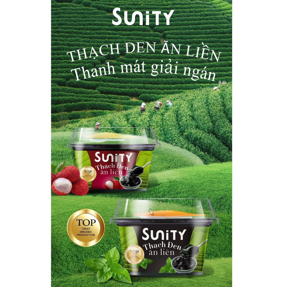 Thạch Đen Ăn Liền SUNITY Mới 166g | Shopee Việt Nam