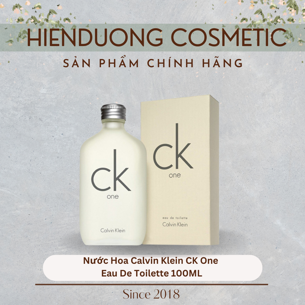 Nước Hoa Unisex CK One EDT 100ml | Shopee Việt Nam