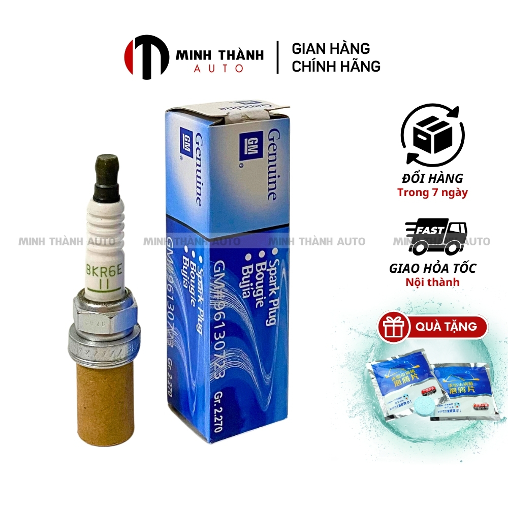 Bugi GM chân ngắn niken xe Cruze, Nubira, Lacetti, Spark, Matiz mã GM ...