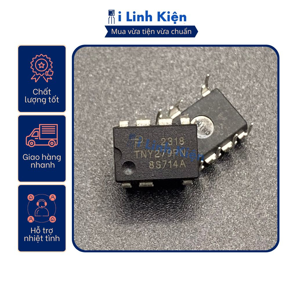 Ic nguồn TNY279PN DIP-7 chính hãng Power Integrations | Shopee Việt Nam