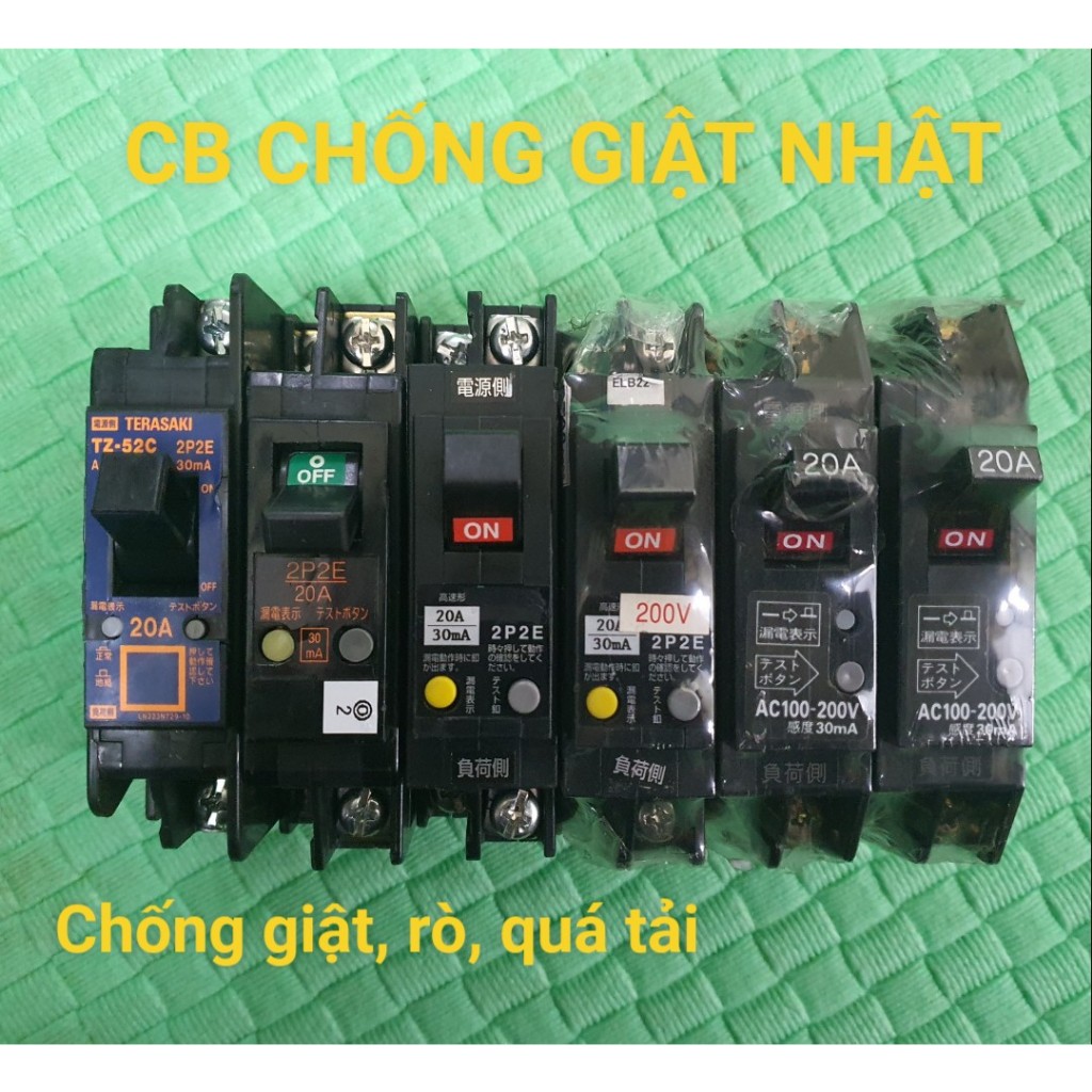 CB CHỐNG GIẬT NHẬT BẢN 20A 2 CỰC | Shopee Việt Nam