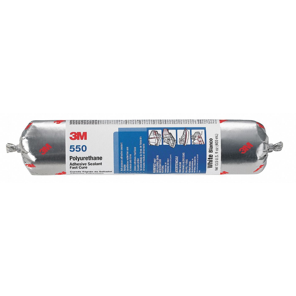 3M 550 400ml keo Silicone (sealant) màu trắng (có kèm vòi trộn) loại ...