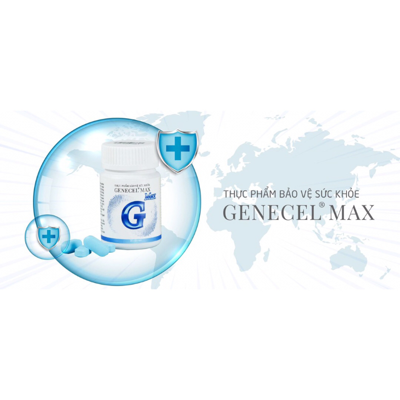 [CHÍNH HÃNG] GENECEL MAX Hổ Trợ Miễn Dịch Cơ Thể | Shopee Việt Nam