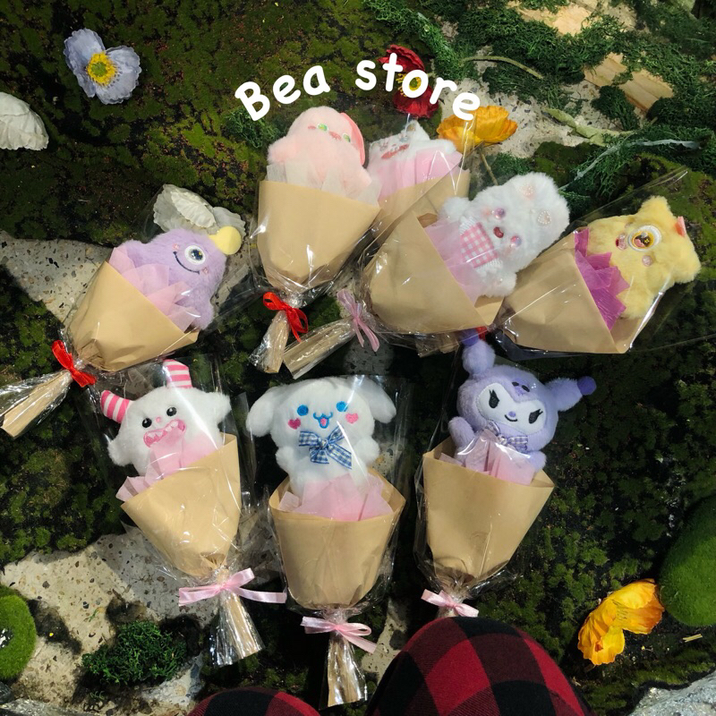 Bó hoa gấu bông mini dễ thương nhà Bea | Shopee Việt Nam
