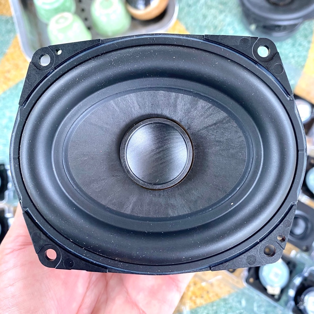 (Hàng đẹp) Củ loa rời Sub , Mid bass Oval Sonos 4inch 4ohm 40w diy loa siêu bass, loa siêu trầm ...