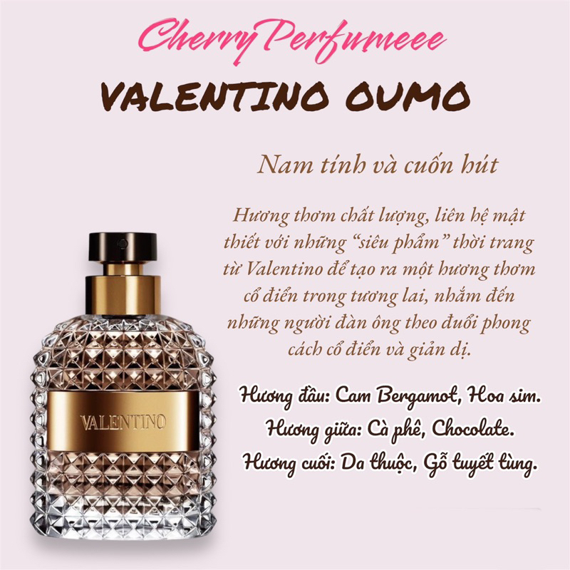 Nước hoa chiết VALENTINO OUMO 10ml | Shopee Việt Nam