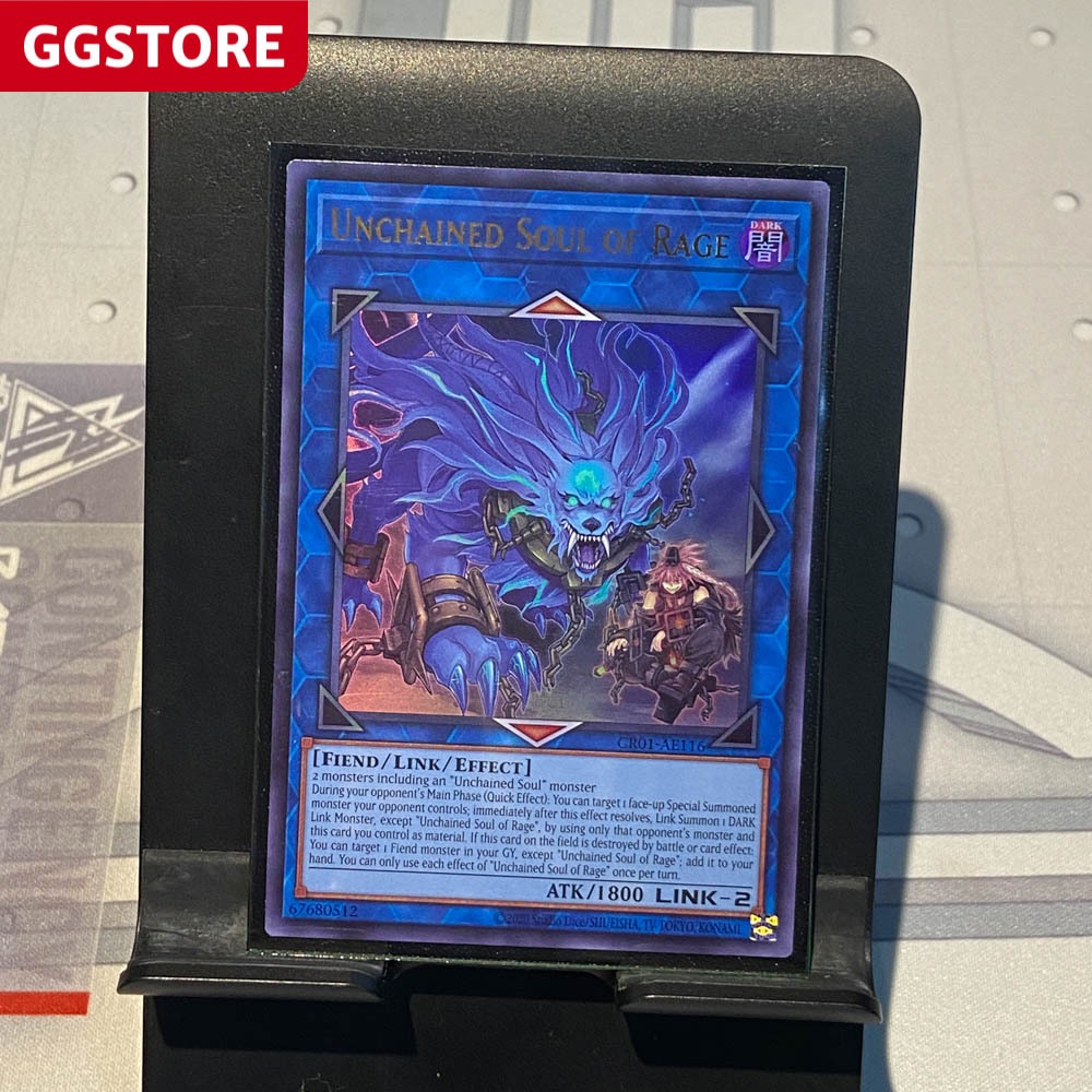 [ Bài Yugioh Chính Hãng ] CR01-AE116 Unchained Soul Of Rage (UR ...