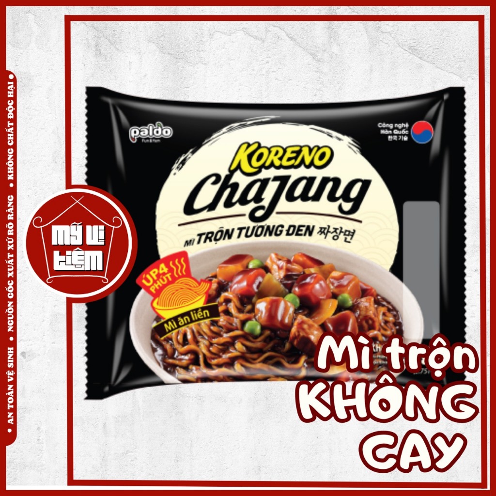 Mì Trộn Tương Đen Paldo Koreno Chajang (gói 78g) ngon mê ly - Mỹ Vị ...