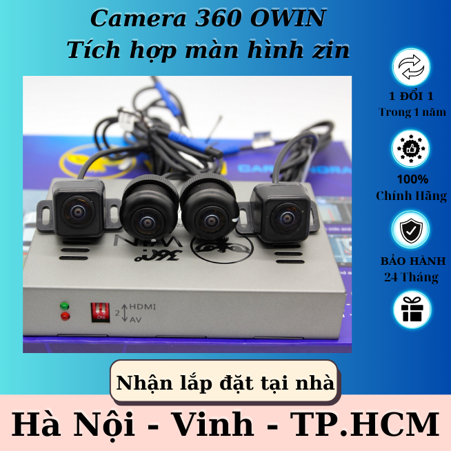 CAMERA 360 ĐỘ OWIN PRO 2D/ 3D CHÍNH HÃNG | BẢO HÀNH 24 THÁNG | Shopee ...