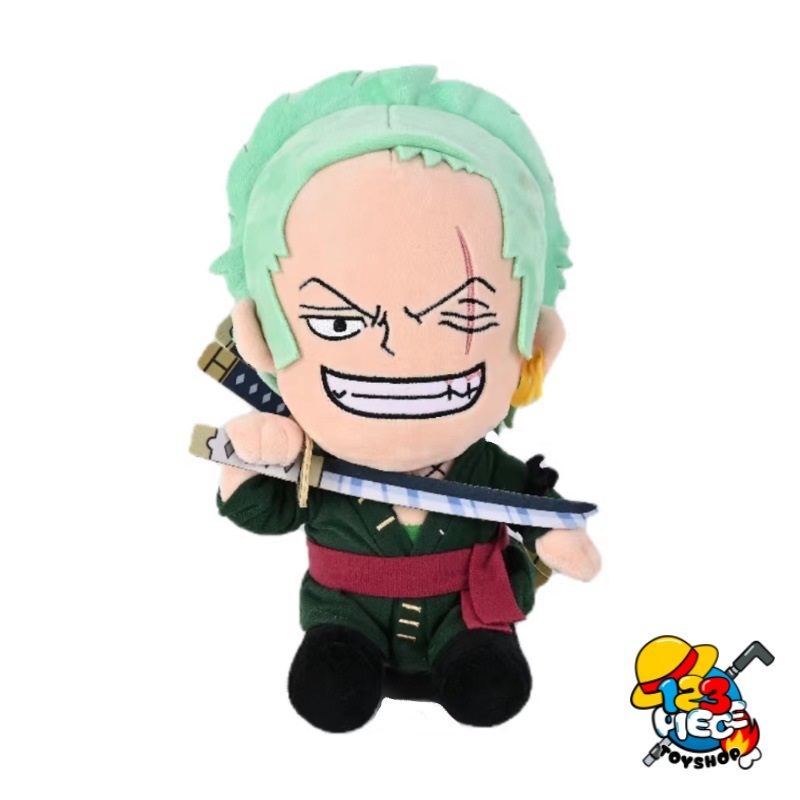 [Giá rẻ nhất sàn] Gấu bông One Piece Zoro cầm kiếm siêu ngầu [Chính ...