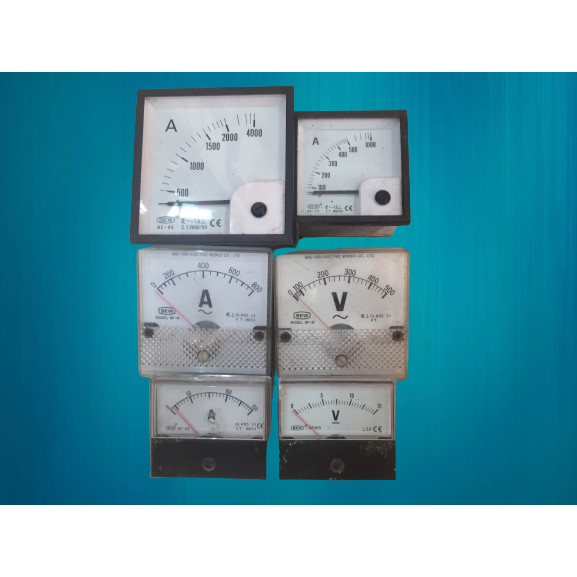 Đồng hồ đo vôn kế 0-500V, Ampe kế 0-4000A | Shopee Việt Nam