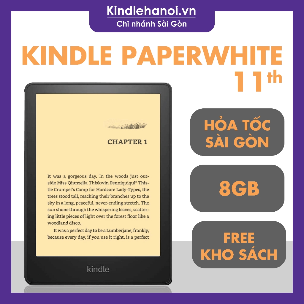 NEW 100% | Máy đọc sách Kindle Paperwhite 5 (11th) Kindle PPW5 - HÀNG ...