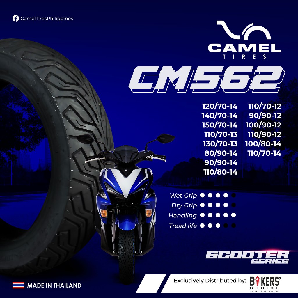 Vỏ lốp camel gai 562 city grip cho dòng tay ga Freego | Shopee Việt Nam