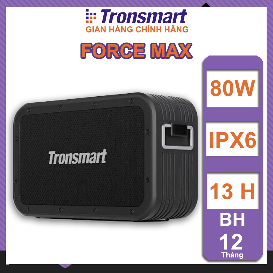 Loa Bluetooth Tronsmart Element Force Max, Chính hãng, Công Suất 80W ...