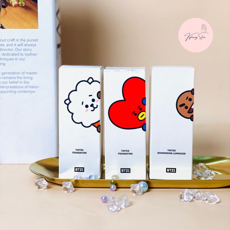 Kem nền VT x BT21 chống nắng SPF30/PA+++ - Kem lót VT x BT21 SPF25/PA+++ 30ml | Shopee Việt Nam