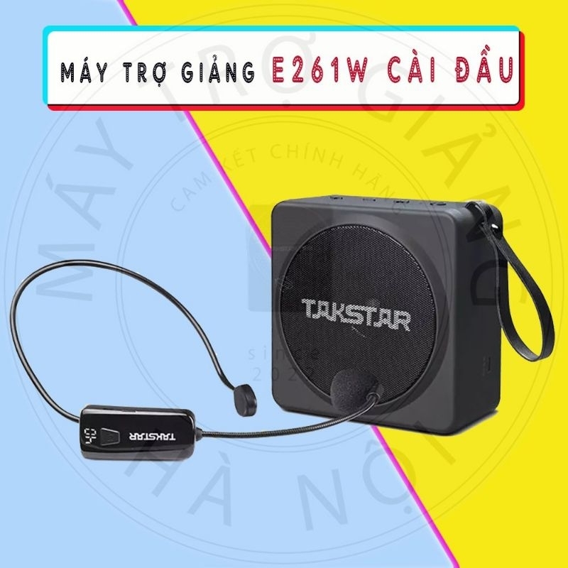 Máy trợ giảng không dây Takstar E261W công suất 25W, trang bị mic cầm tay | Shopee Việt Nam