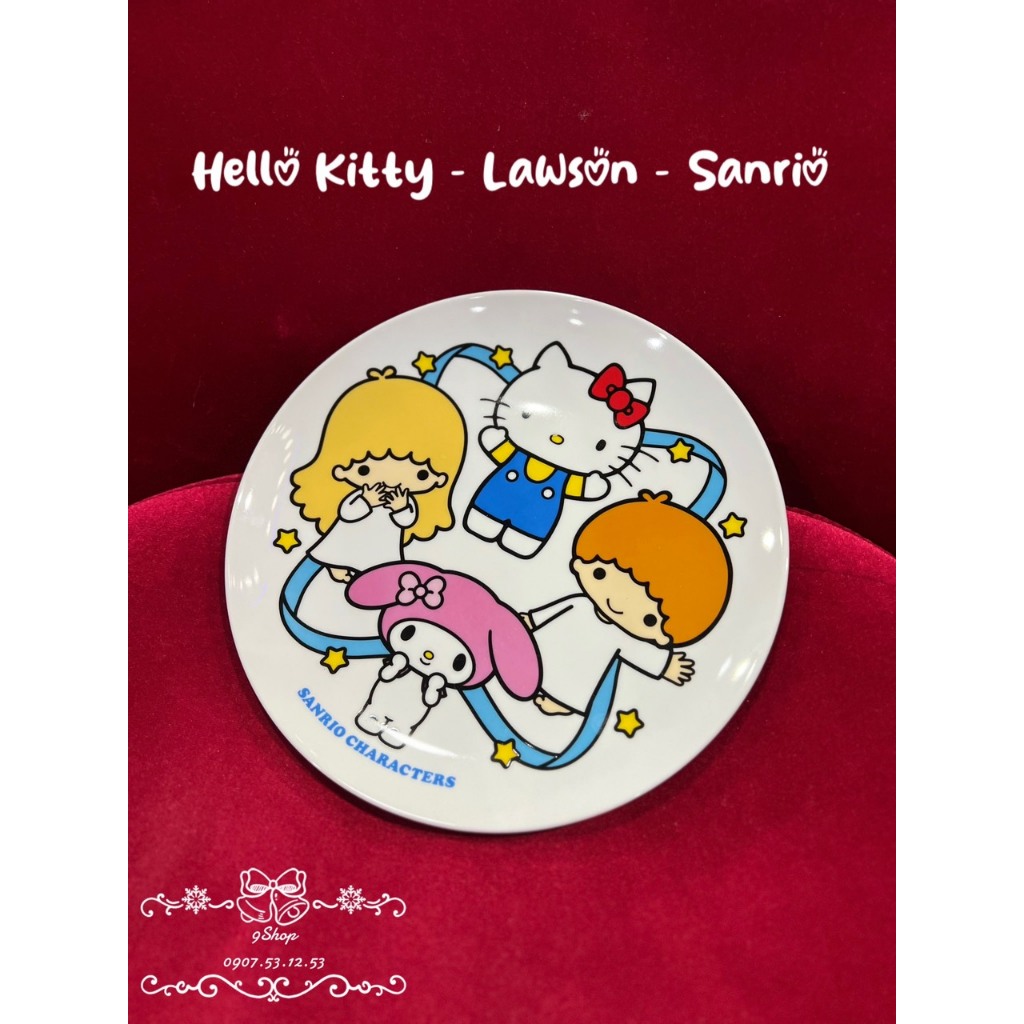 [Hàng Auth. Limited] Dĩa Sưu Tầm Hiếm Hello Kitty - Lawson và Sanrio ...