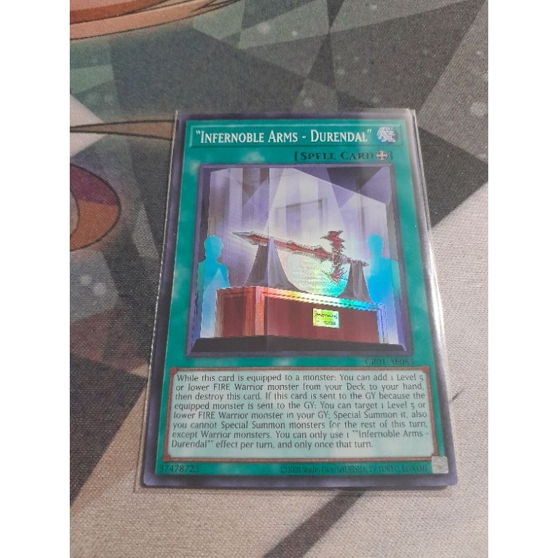 [ 20231205 ] Thẻ bài Yugioh chính hãng "Infernoble Arms - Durandal ...
