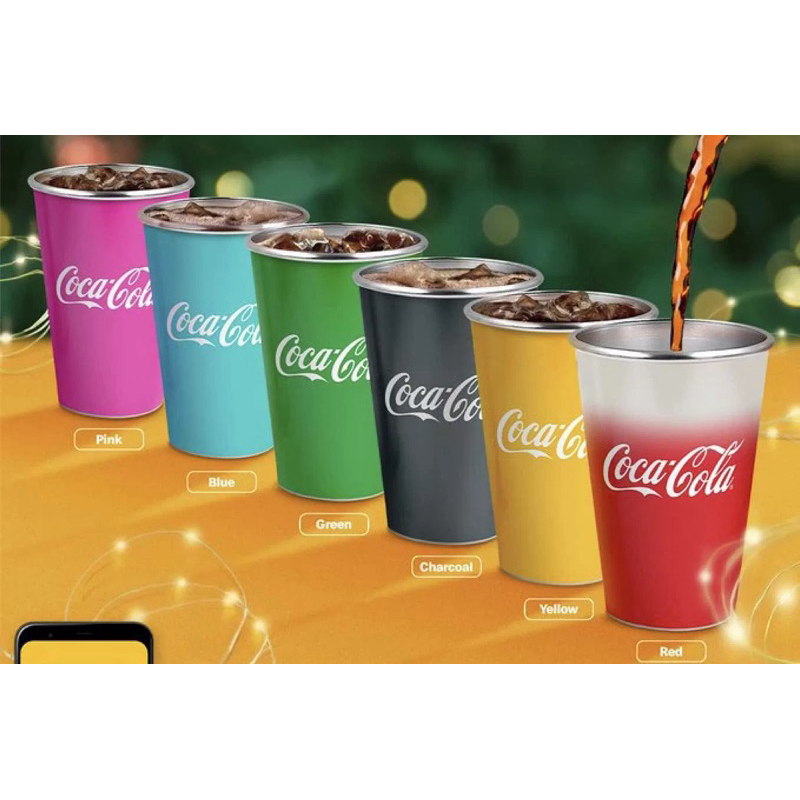 [COCACOLA] Ly Đổi Màu Đồ Uống Lạnh | Shopee Việt Nam