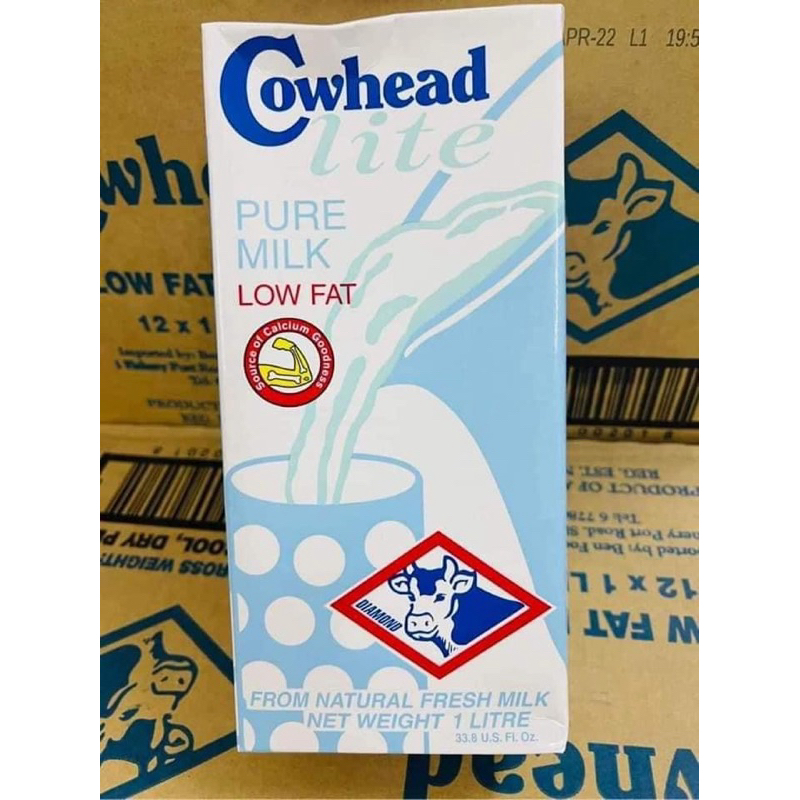 [Date 03/1//2026] Sữa ít béo LowFat CowHead Úc (thùng 12 lít) | Shopee ...